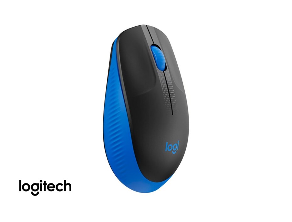 MOUSE INALAMBRICO LOGITECH M190, HASTA 1000 DPI, CON RECEPTOR USB, DISEÑO ERGONOMICO, 3 BOTONES ...
