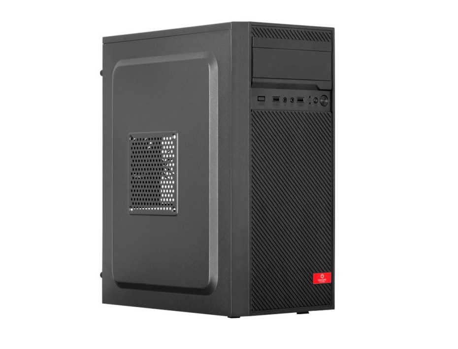 CASE ENKORE KALIBER FUENTE 230W, CON PANEL LATERAL DE METAL, 2 PUERTOS ...