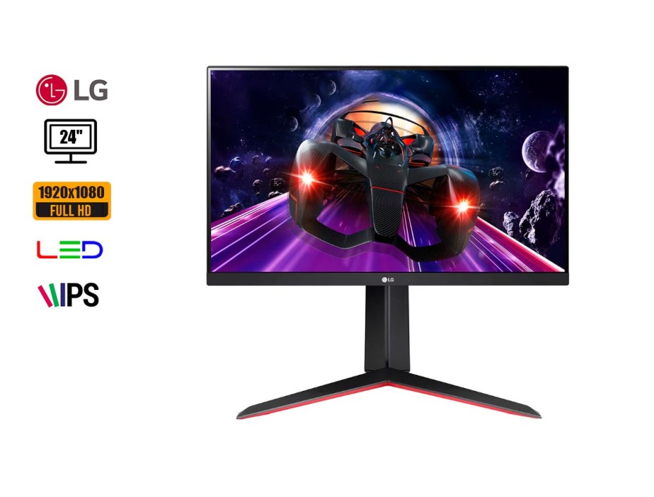 Monitor Lg 24 Pulgadas Ultragear 24gn65r-b (24gn65r-b) Gaming 144hz ...