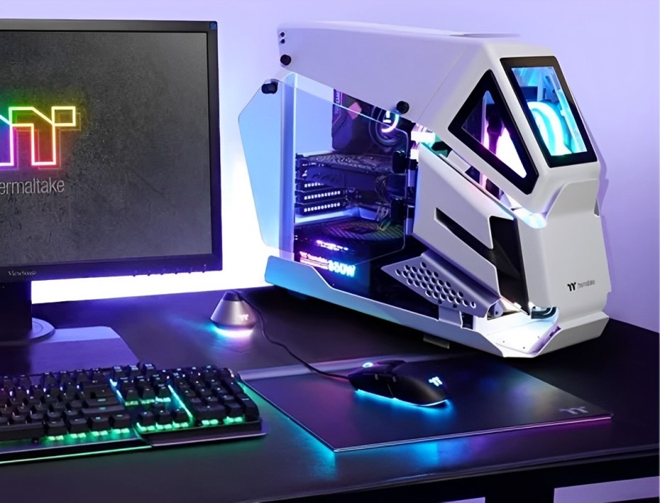 CASE THERMALTAKE T200 SNOW GAMING COLOR BLANCO, SIN FUENTE, 2 PANELES ...