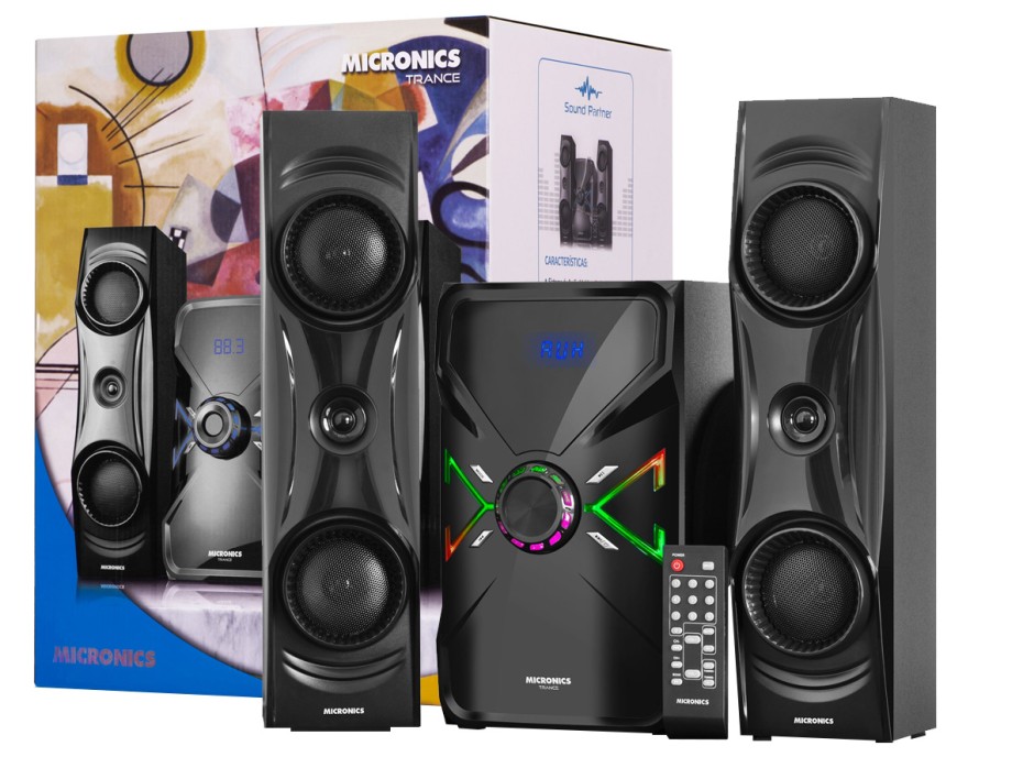 SUBWOOFER MICRONICS TRANCE 120 WATTS | FM+USB+SD+BT & CONTROL (TRANCE ...