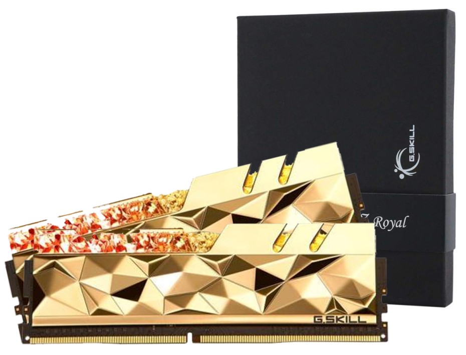 MEMORIA RAM G.SKILL DDR4 32GB (16GBX2), 3600 MHZ, TRIDEN Z ROYAL ELITE ...