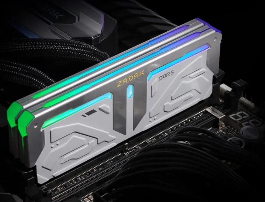 MEMORIA RAM ZADAK DDR4 16GB, FRECUENCIA 3600 MHZ, SPARK NEGRO RGB LED ...