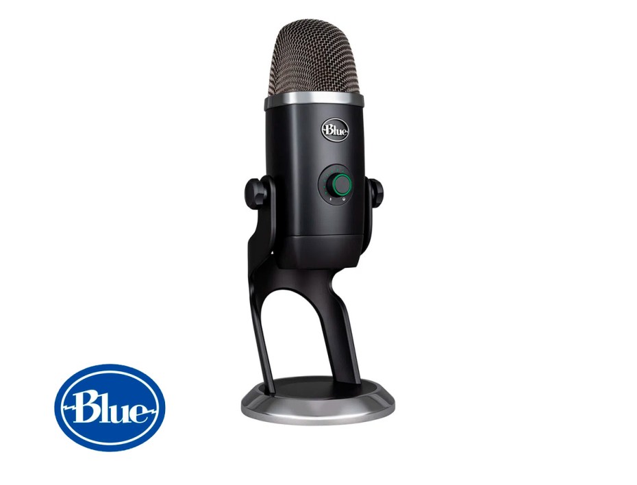 MICROFONO BLUE YETI X STREAMING CARDIOID, COLOR NEGRO, TIENE SALIDA DE ...