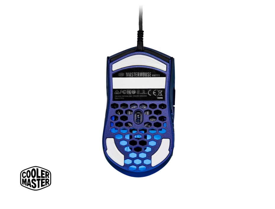 MOUSE COOLER MASTER MM711 GAMING, SENSOR HASTA 16000 DPI, ILUMINACION ...