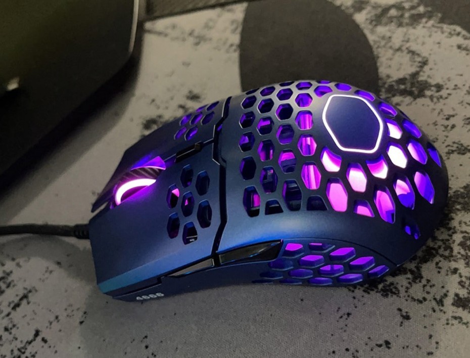 MOUSE COOLER MASTER MM711 GAMING, SENSOR HASTA 16000 DPI, ILUMINACION ...