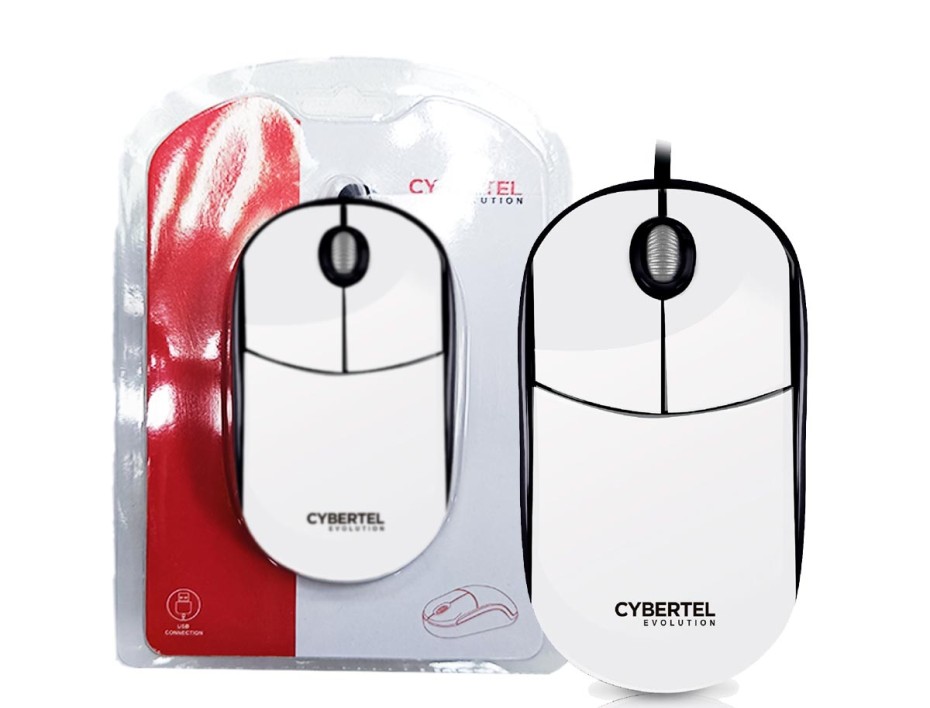 MOUSE CYBERTEL EVOLUTION BLU CYB M234,CONEXION USB, 1000 DPI, COLOR ...