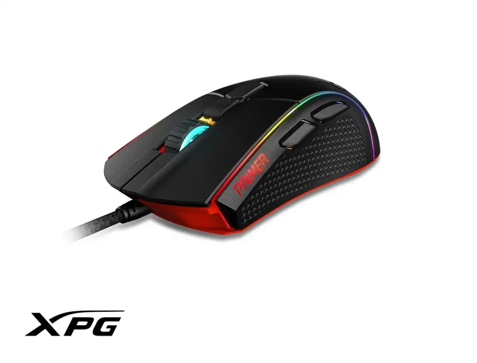 Mouse Xpg Primer Gaming, Sensor Hasta 12000 Dpi, Iluminacion Rgb, Con 3 ...