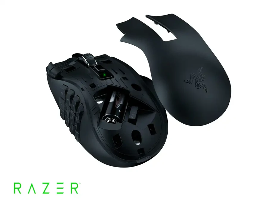 Mouse Inalambrico Razer Naga V2 Mmo Gaming, Sensor Hasta 19k Dpi, Con ...