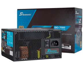 FUENTE DE PODER SEASONIC 750W ATX, GOLD 80 PLUS, G12, NO MODULAR, COLOR NEGRO (G12-GC-750)
